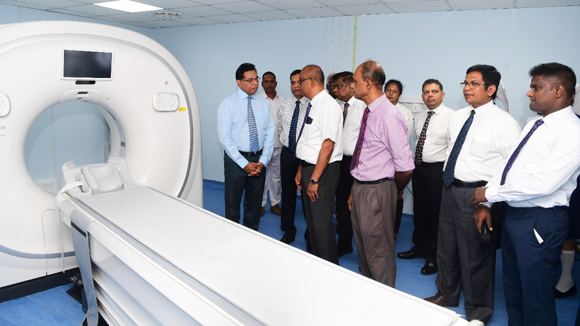 Health System Enhancement Project donates Rs. 220 Mn CT scanner to ...