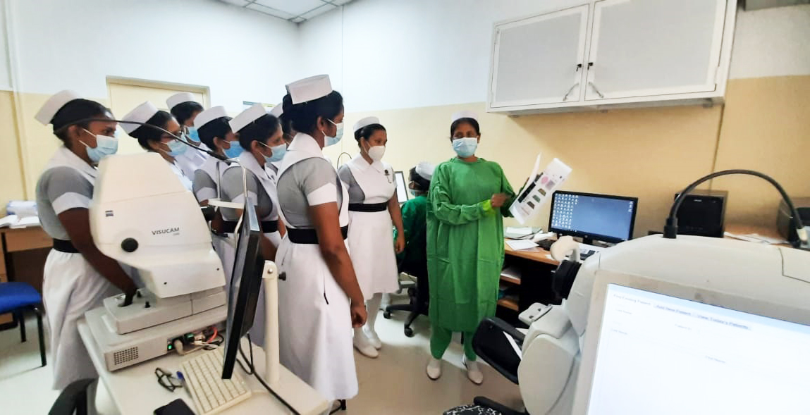 Instalation of Optical Coherence Tomography (OCT) Machine at the ...